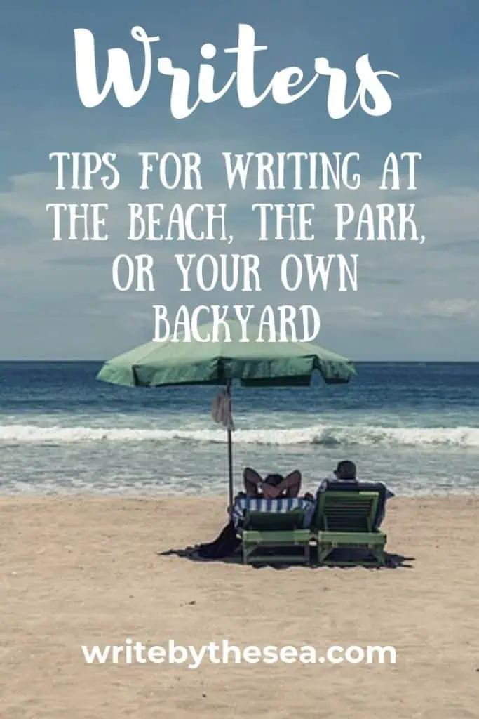 Writing Spaces: I made a list of the things I accomplish while sunbathing.