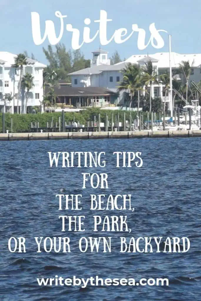 Writing Spaces: I made a list of the things I accomplish while sunbathing.