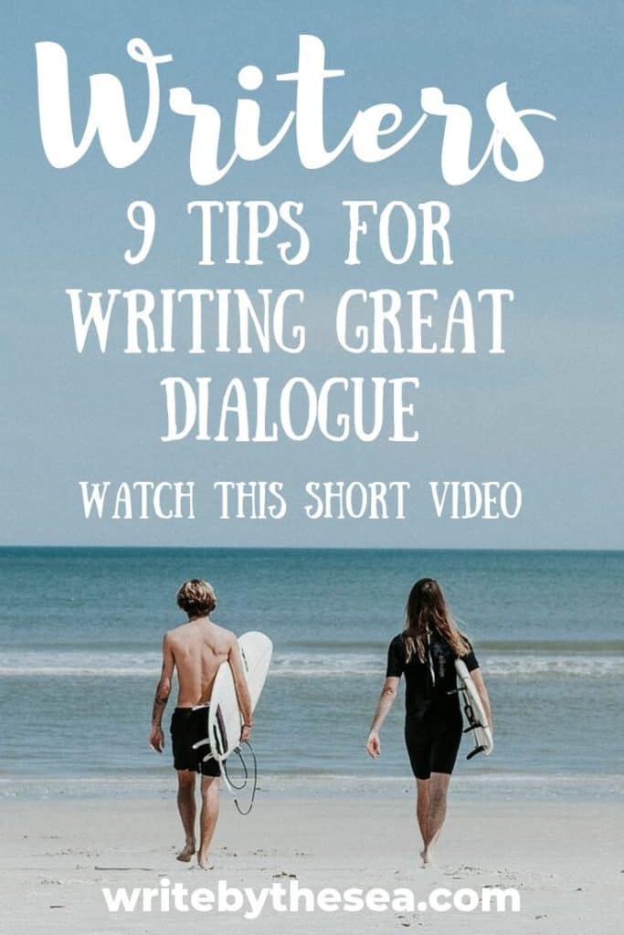 9 Tips for Writing Great Dialogue - Video - Law of Attraction for Writers