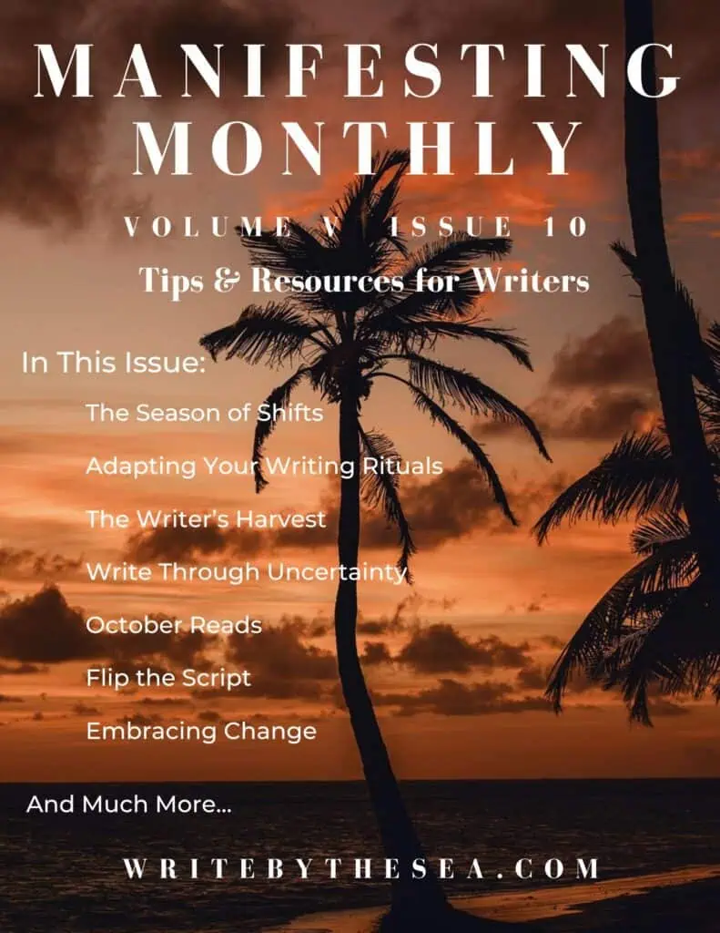 Manifesting Monthly Magazine for Writers - Writing Tips-Resources